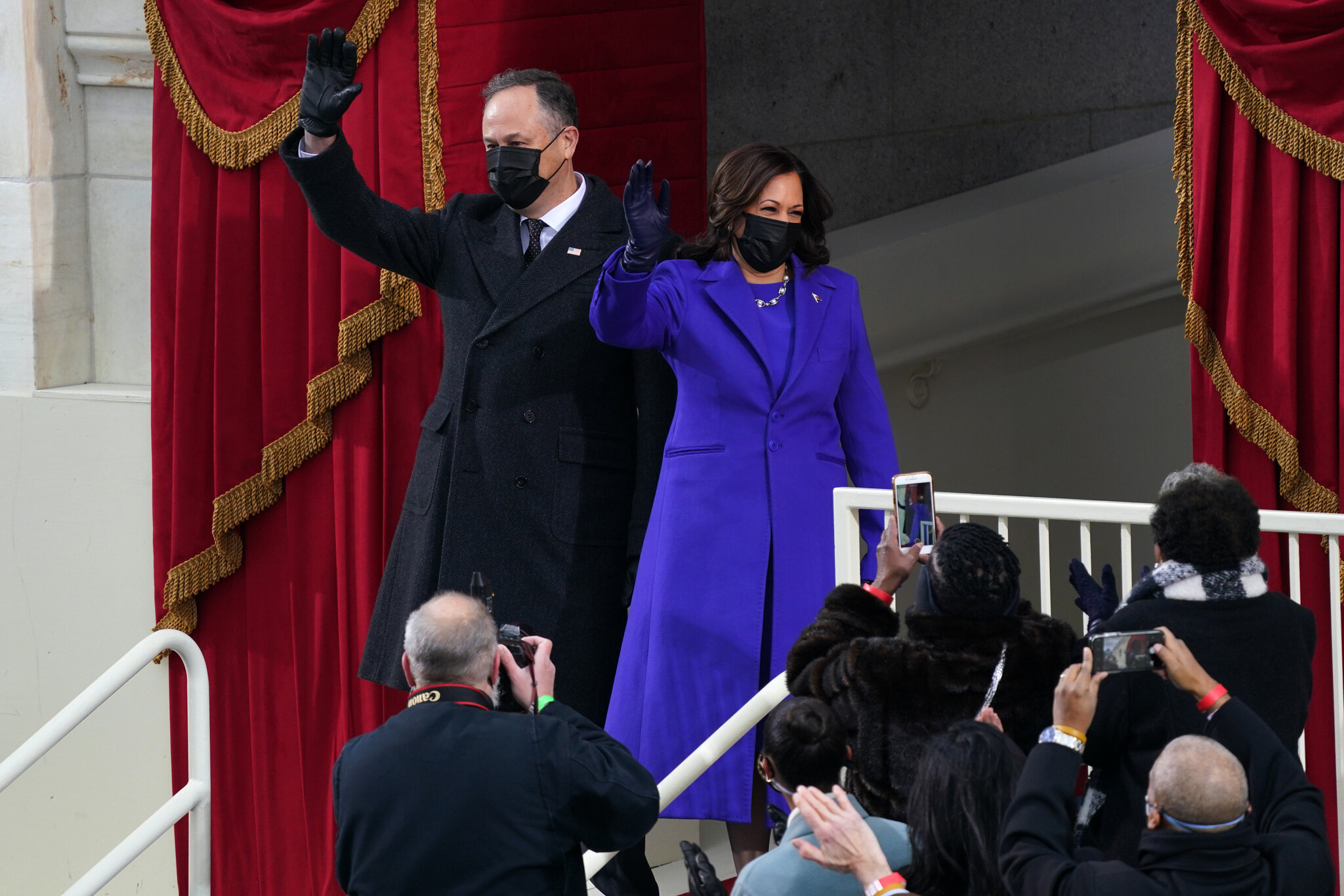 At the Inauguration Coats Of Many Colors Signal A Brighter Future - We ...
